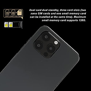 Dpofirs i13Pro Max 4G Smartphone for Android, 6.1 Inch IPS HD Screen Mobile Phone, 4GB+64GB Dual SIM Unlocked Cellphone, 5G Dual Band WiFi, 32MP+8MP Camera, Face ID, Fingerprint,4000mAh