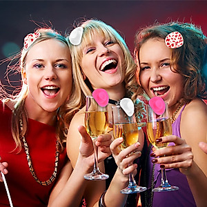 12 Pcs Mini Western Cowboy Cowgirl Hat Hair Clips, Plastic Mini Hat Hair Clip, Cute Cowboy Hat Clips, Cowgirl Hat Hair Clip for Decoration Accessories Toy Doll Dress Up Play House Games (Upgrade)