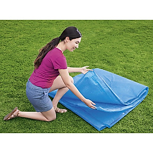 Bestway 16' Flowclear Solar Pool Cover, Large, Blue