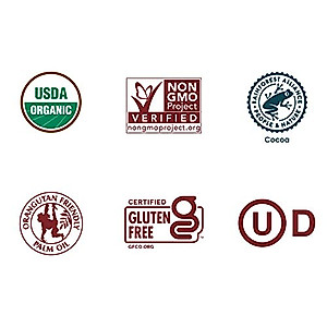 Justin's Organic White Chocolate Peanut Butter Cups, Rainforest Alliance Certified Cocoa, Gluten-free, Responsibly Sourced, 1.4 Ounce (Pack of 12)