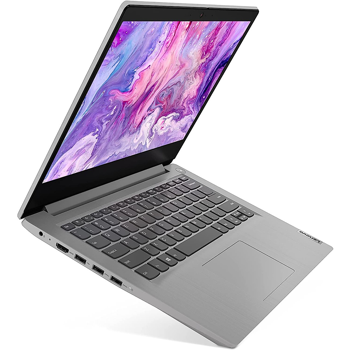 Lenovo IdeaPad 3 14 14" FHD Business Laptop Computer, Intel Quad-Core i5-1135G7 (Beat i7-1065G7), 8GB DDR4 RAM, 512GB PCIe SSD, WiFi 6, Bluetooth 5.0, Platinum Grey, Windows 11 Pro, iPuzzl Cable