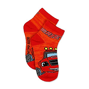 Nickelodeon Blaze and the Monster Machines Toddler Boys 6 pack Socks (Medium (6-8), Multi)