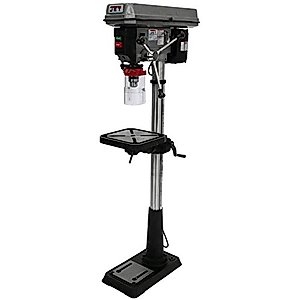 JET J-2500, 15-Inch Step Pulley Drill Press, 16 Speed, 1Ph 115V (354400)
