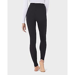32 Degrees Women's 2 Pack Performance Ultra Light Thermal Baselayer Legging Pant, BLACK/BLACK, Large