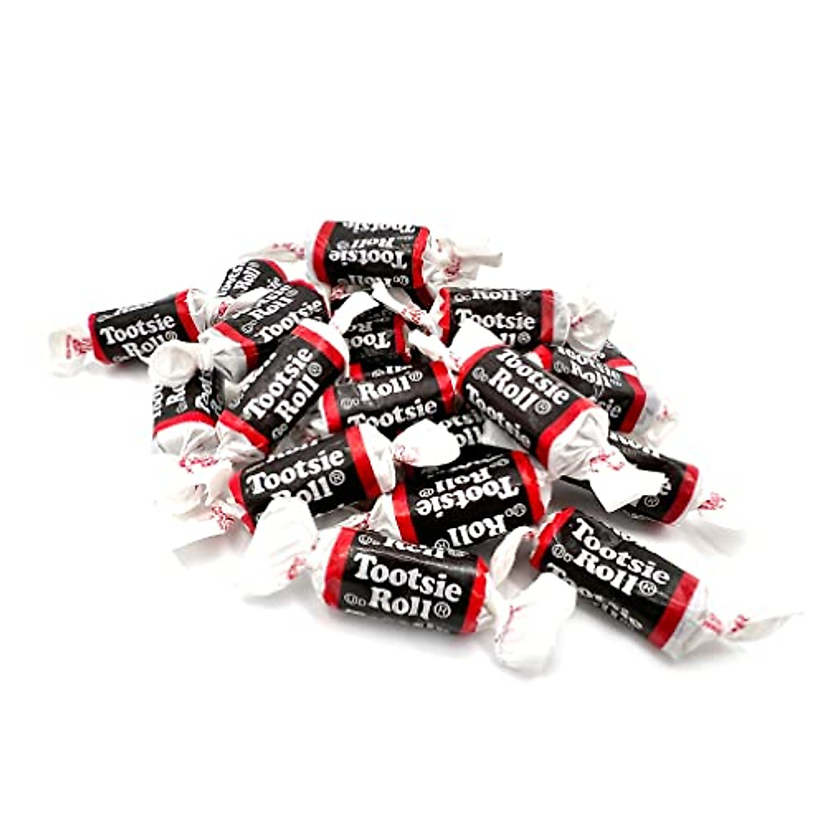 LaetaFood Tootsie Roll Midgees Cocoa Flavor Chewy Candy, Gluten-Free (1 Pound Pack)