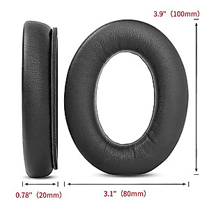 Black Replacement Ear Pads Pillow Earpads Cushions Cup Compatible with Bose QuietComfort 2 QuietComfort 15 QuietComfort 25 QuietComfort 35 QC2 QC35 Sound True Sound Link AE2 AE2i AE2w Headphone