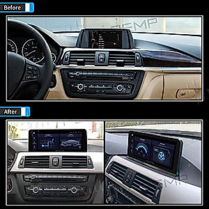 PEMP F30 Android Screen, Qualcomm 8core 4+64GB Carplay Android Auto, for BMW F30 F31 F34 F35 F32 F33 F20 F21 F22 (2012-2017) NBT CIC