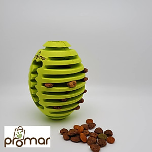 Promar Dog Chew Toys for Aggressive Chewer - Dog Ball Treat Dispenser Toys for Large Dogs and Medium Dogs Dog Puzzle Toys Dog Dental Toys Dog Slow Feeder Toy for Dog Interactive.