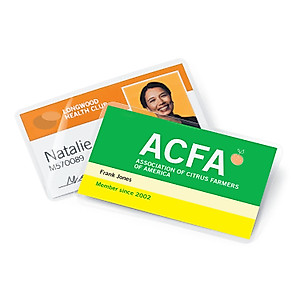 GBC Swingline Laminating Sheets, Thermal Laminating Pouches, Badge/ID Card Size, 10 Mil, HeatSeal LongLife, 100 Pack (3202104)