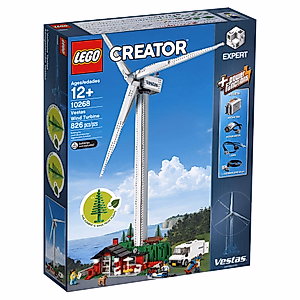 LEGO Creator Expert Vestas Wind Turbine 10268 Building Kit (826 Pieces)