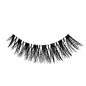 KISS Lash Couture, False Eyelashes, Jubilee', 10 mm, Includes 4 Pairs Of Lashes, Contact Lens Friendly, Easy to Apply, Reusable Strip Lashes, Glue On
