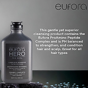 Eufora Hero for Men Complete Shampoo 10.1 Oz