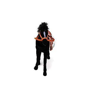 Batty Bargains Regal Bobblehead Horse with Auto Dashboard Adhesive (Black)