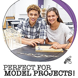 Pitsco Education 12739 Balsa Wood (Pack of 500)