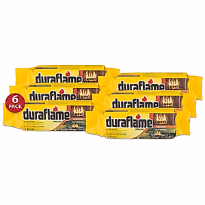 duraflame 4.5lb 3-hr Firelog, 6 pack