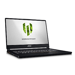 MSI WS65 9TL-686 15.6" FHD Thin and Light Mobile Workstation Intel Core i7-9750H Quadro RTX 4000 32GB 512G NVMe SSD Win10 Pro TPM2.0 TB3 Fingerprint