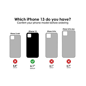 OtterBox SYMMETRY CLEAR SERIES Case for iPhone 13 (ONLY) - WALLFLOWER