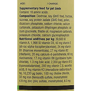 Nekton Tonic-K Restorative Supplement for Seed-eating Birds 500g, (1.1Lb)