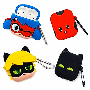 ZAG STORE - Miraculous Ladybug - AirPods Case Super Heroes Plagg AirPods Case