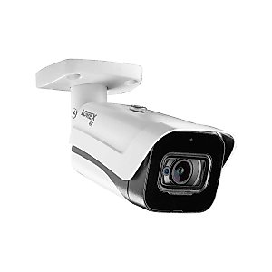 Lorex C861MB Indoor/Outdoor 4K Ultra HD Analog Metal Security Bullet Camera, 2.8mm, 135ft IR NV, Color Night Vision, Audio, Works with D841/D841B, DV900, LHV5100/W Series, Camera Only (M. Refurbished)