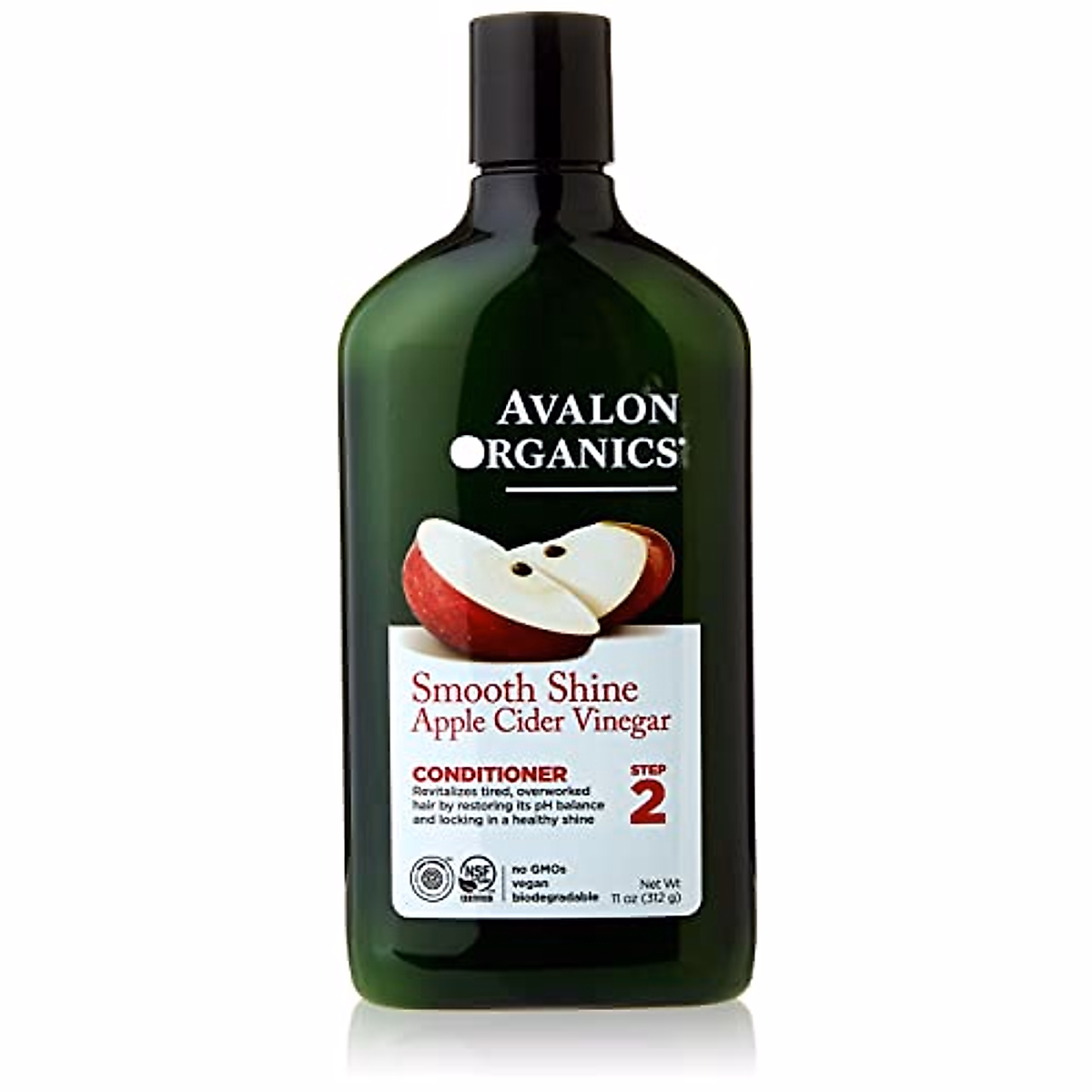 Avalon Organics Conditioner Apple Cider Vine, green, 11 Ounce