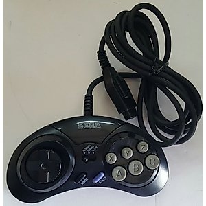 Official OEM Original Genuine Sega Genesis 6 Six button Controller MK-1470 (Bulk Packaging)