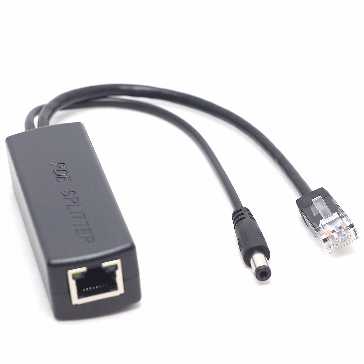 DSLRKIT DC 5V 2.4A Active PoE Splitter Power Over Ethernet 802.3af 5.5x2.1mm