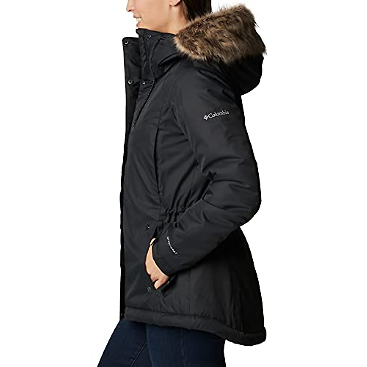Columbia Women's Suttle Mountain II Insulated Jacket, Black, Large