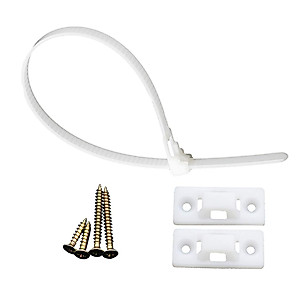 Furniture Straps (10 Pack) Wall Anchors Anti Tip Furniture Kit Furniture Wall Straps, Furniture Anchors for Baby Proofing Safety, Adjustable Nylon Straps Earthquake Resistant