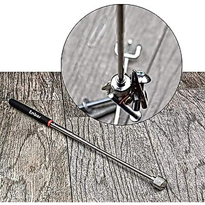 20lbs Magnetic Telescoping Pick Up Tool for Small Metal Tools Extendable Extends from 7 to 30 inches / 185-762mm,Useful for Hard-to-Reach Picking Tool,for Men, DIY Handyman, Father/Dad, Husband.