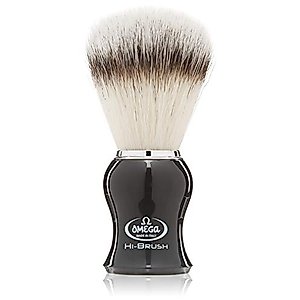 Omega 0146206 HI-Brush Synthetic Shaving Brush