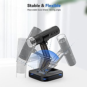 TOMLOV DM1S Wireless Digital Microscope [Easy and Fun] 50X-1000X 1080P HD WiFi Portable Handheld USB Trichome Mini Coin Microscope Camera Magnifier with Stand for iPhone iPad Android Phone & PC