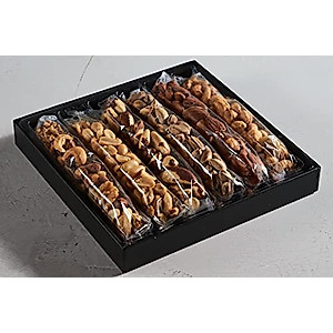 Holiday Mixed Nuts Gift Basket, in Elegant Display Stand Box, Gift Set for Easter, Birthday Party, Sympathy, Healthy Gift Snack Box for Men and Women. Kosher - Snackberry (Original)