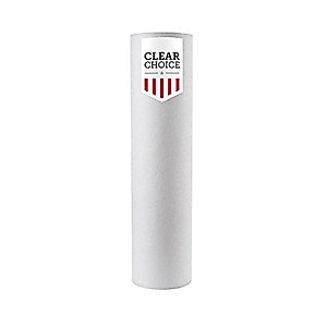 Clear Choice Sediment Water Filter 10 Micron 10 x 2.50" Water Filter Cartridge Replacement 10 inch RO System EC110 EV9534-12 EV9534-40, 155015-43 P10, 1-Pk