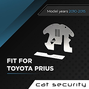 Cat Security™ - Anti Theft Catalytic Converter Protection Shield, Fits - Toyota Prius 2010-2015