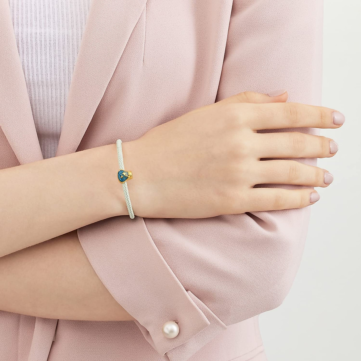 CHOW SANG SANG 999 24K Solid Gold Dream Pot Mini Charm Bracelet for Women 93532C