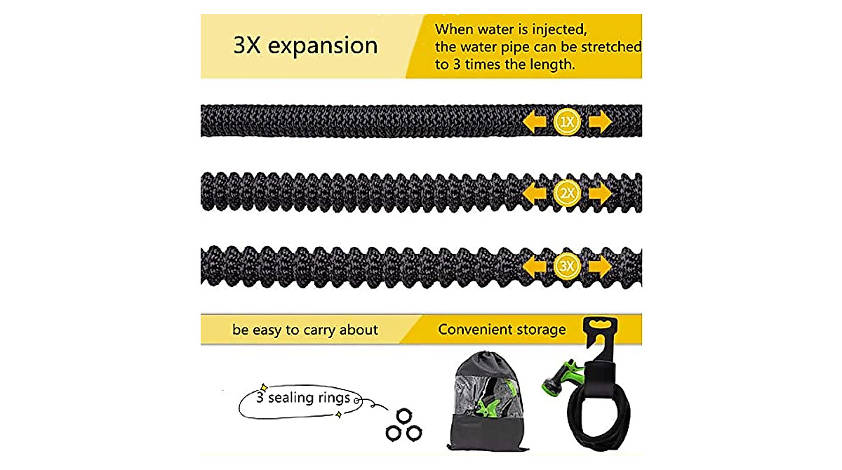 304 Stainless Steel Garden Hose - Durable, Flexible & Leak-Proof