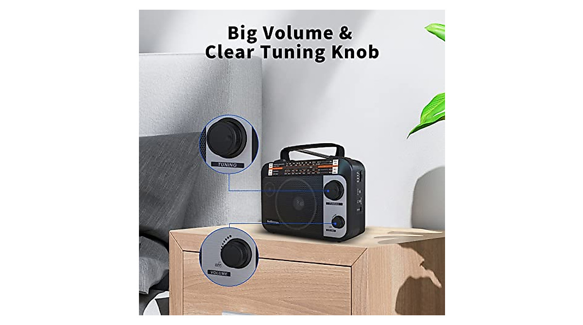 Multi-Band AM/FM/SW Radio – Powerful Reception & Portable Design