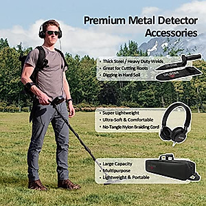 DR.ÖTEK Metal Detectors for Adults Professional, Pinpoint Metal Detector Waterproof Gold and Silver, Higher Accuracy, Bigger LCD Display, Strong Memory Mode, 10" IP68 Coil, New Advanced DSP Chip