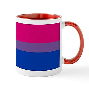 CafePress Bisexual Pride Mug Ceramic Coffee Mug, Tea Cup 11 oz