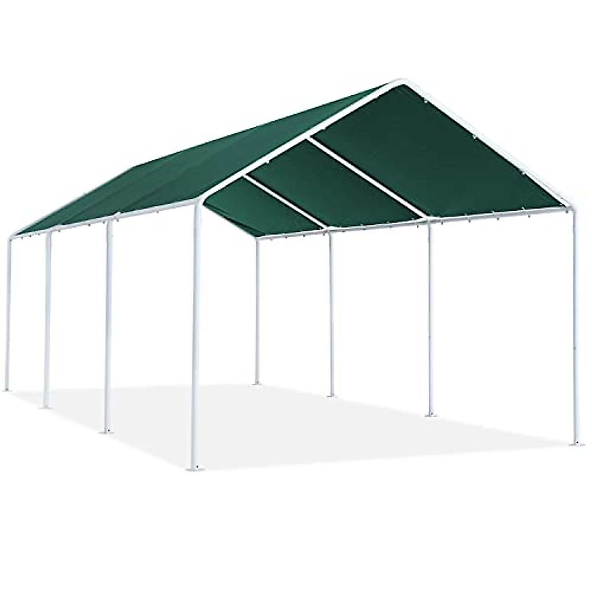 ABCCANOPY 10x20 FT Carport Garage Car Boat Shelter Party Tent,Forest Green