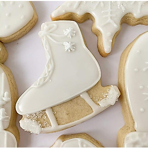 Ice Skate Cookie Cutter 3" Made in USA by Ann Clark