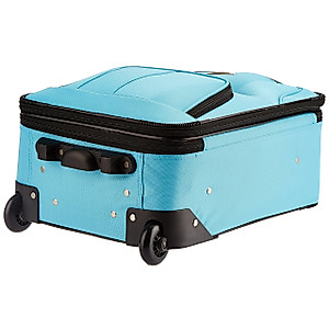 Rockland Fashion Softside Upright Luggage Set, Turquoise, 2-Piece (14/19)