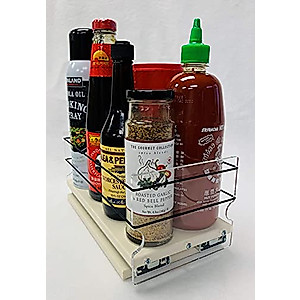 Vertical Spice - 5x1x11 DC - Heavy Duty Storage Organizer Drawer for Cabinets and Pantries - Size: 5.75" Width x 5.0" Height x 10.6" Depth - MADE IN USA