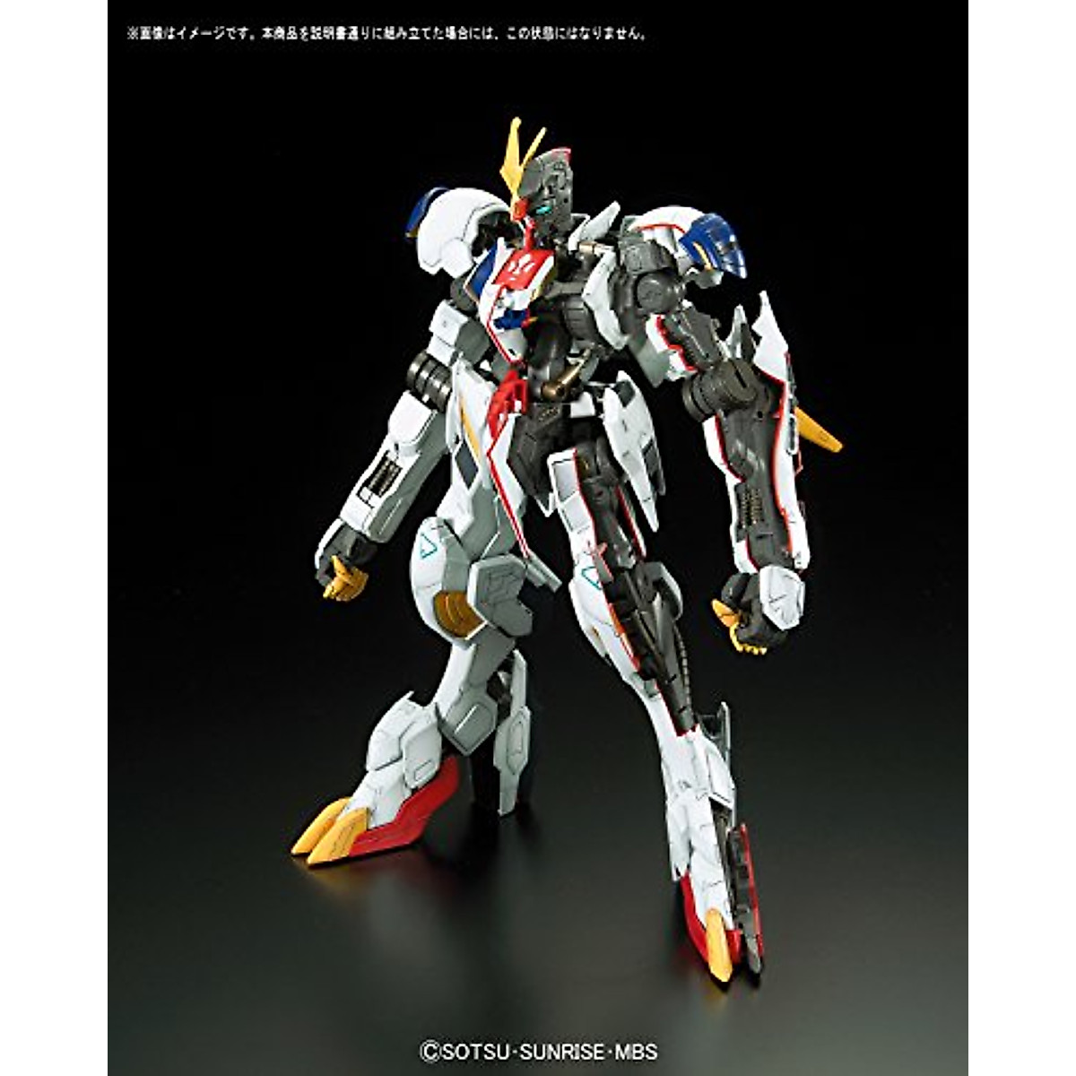 1/100 Full Mechanics Mobile Suit Gundam Iron Blood Orphans Gundam Barbatos Lupus Rex 1/100 Scale Color-coded Model Kit