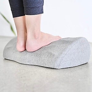 Cushion Lab Hip & Leg Pressure Relief Bundle - Transform Any Home/Office Chair or Recliner into The Most Comfortable Seat in The House - Grey Set