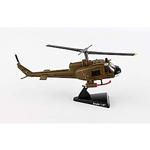 Daron Worldwide Trading Daron Postage Stamp UH-1 Huey Gunship 1:87 Vehicle