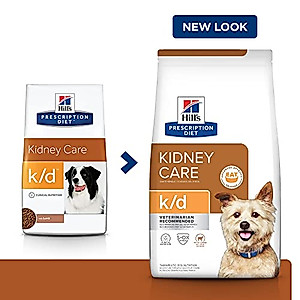 Hill's Prescription Diet k/d Kidney Care with Lamb Dry Dog Food, Veterinary Diet, 17.6 lb. Bag