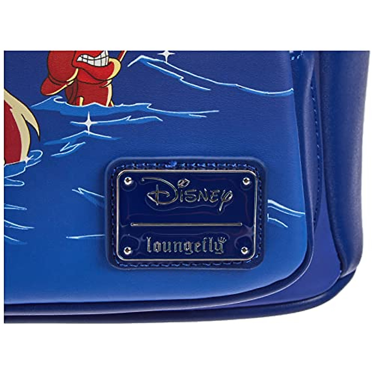 Loungefly Disney The Little Mermaid Ariel Womens Double Strap Shoulder Bag Purse