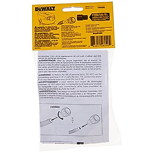 DEWALT DWV9170 1.25-Inch Od Tool Adapter